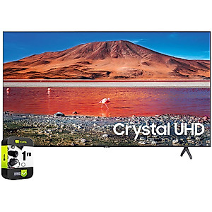 SAMSUNG UN65TU7000FXZA 65 inch 4K Ultra HD Smart LED TV Bundle with CPS Enhanced Protection Pack