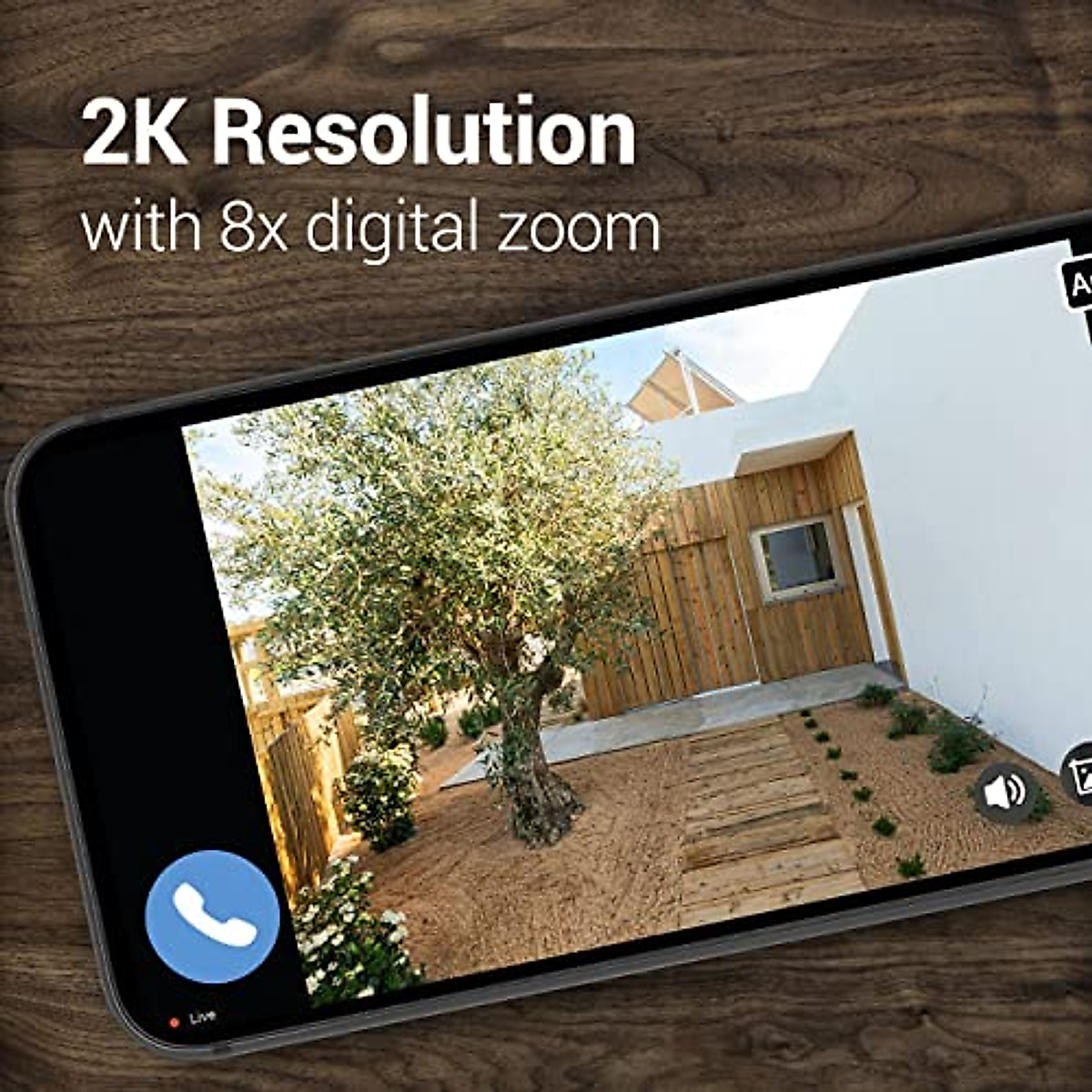BOSMA EX Pro Wired 2K Security Camera Outdoor, 2.4 GHz WiFi, Auto Spotlight & Person Tracking, PIR Motion Detection, Color Night Vision, 2-Way Talk, Free Cloud Storage, Compatible with Alexa