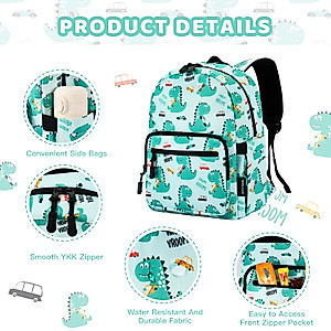 JOYHILL Kids Backpacks, Cute Lightweight Water Resistant Preschool Backpack, Adjustable Shoulder Straps for Boys Girls