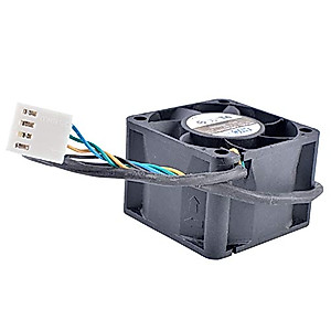 DB04028B12U 40mm Fan 4cm 4028 40x40x28mm 12V 0.66A Dual Ball Bearing 4-Wire 4pin PWM Server Power Airflow Coo
