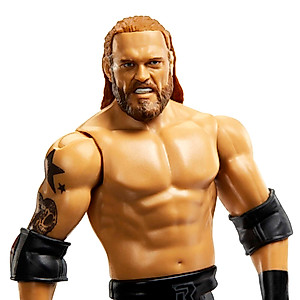 Mattel WWE Action Figure, Series #138 Edge 6-inch Collectible with 10 Points of Articulation & Life-like Detail