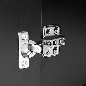 Karl home 70" Tall Bathroom Storage Cabinet Narrow Floor Cabinet Free Standing Tower Cabinet with 3 Open Shelves, 1 Drawer & 1 Compartment, for Bathroom, Living Room, Home, Black