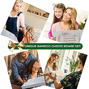 Henghere Mr & Mrs Gifts - Wedding Presents for Newlyweds, Bridal Shower & Engagement Gifts - Cheese Board