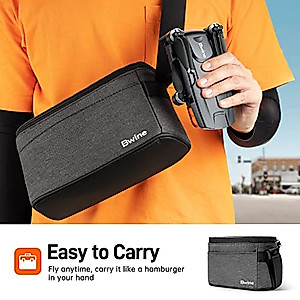 Bwine F7MINI Drones with Camera for Adults 4K 60Mins Flight Time, 5GHz WiFi Transmission, GPS Auto Return, Follow Me, Waypoints, Circle Fly, Beginner Mode, Less Than 250G, Customized Carrying Case As Gift, 2 Batteries + 2 Sets of Propellers