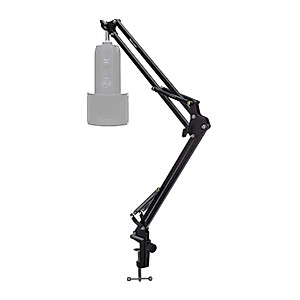 Knox Gear Microphone Suspension Studio and Home Recording Podcasting Mic Stand (Fits All Microphones and Shock Mounts)