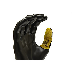 G & F 8126M Cowhide Leather Thumb Guard, Thumb Protection, Medium, Finger Guard Sold Separately