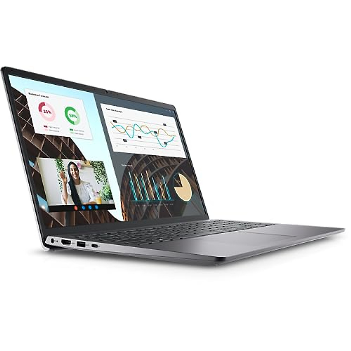 Dell Vostro 3000 Series Business Laptop, 15.6” FHD 120 Hz Display, 13th Gen Intel Core i5-1355U (10 cores, up to 4.60 GHz), 16GB RAM, 1TB SSD, Backlit, Fingerprint, Windows 11 Pro, Titan Gray