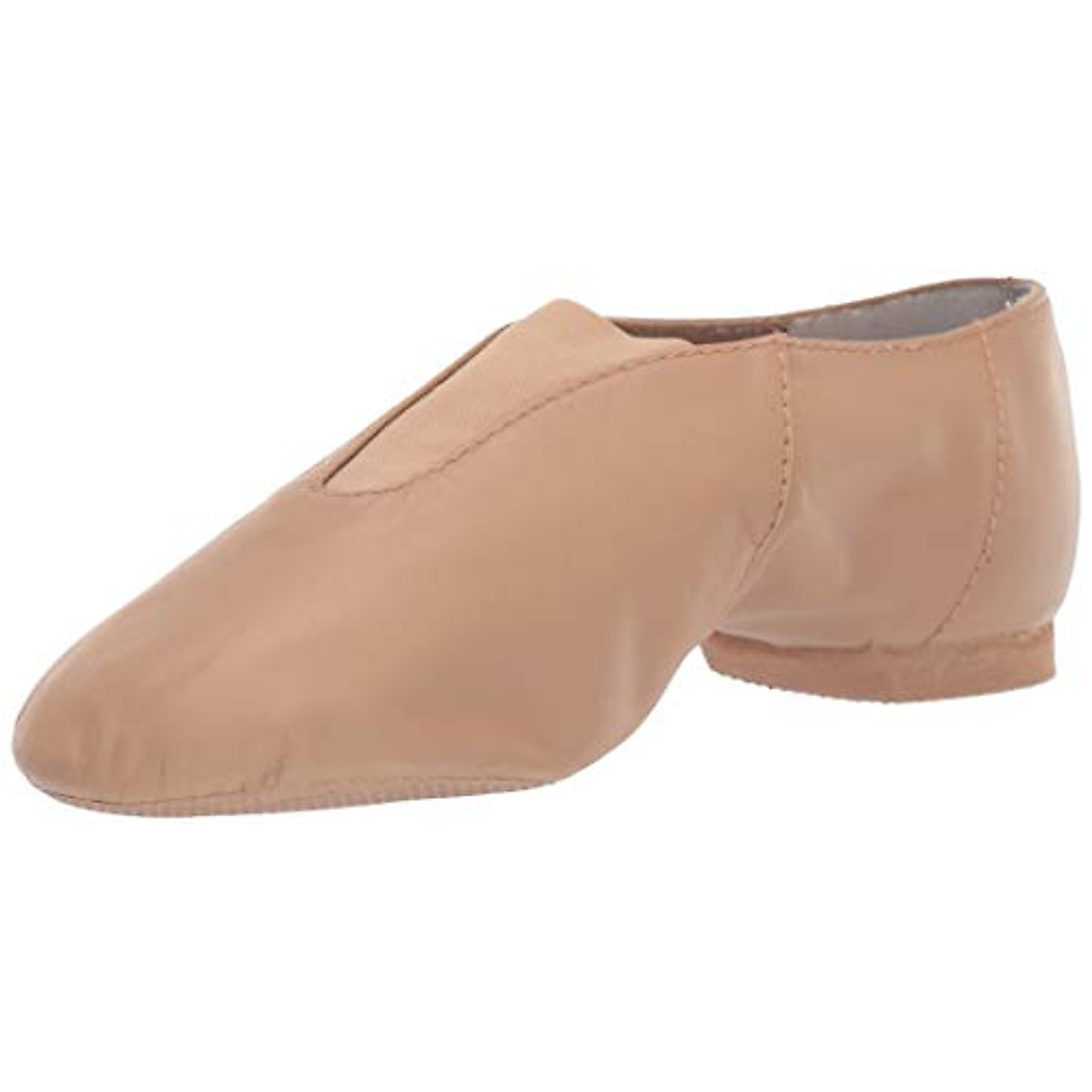 Bloch Women's Super Jazz Dance Shoe S0401L Ballet Flat, Tan, 7.5