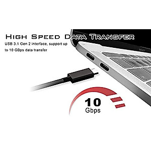 Archgon 480GB External RGB SSD Drive USB 3.1 Gen.2 Max. Read and Write Up to 500MB/S Model C503RGB (480GB, RGB)