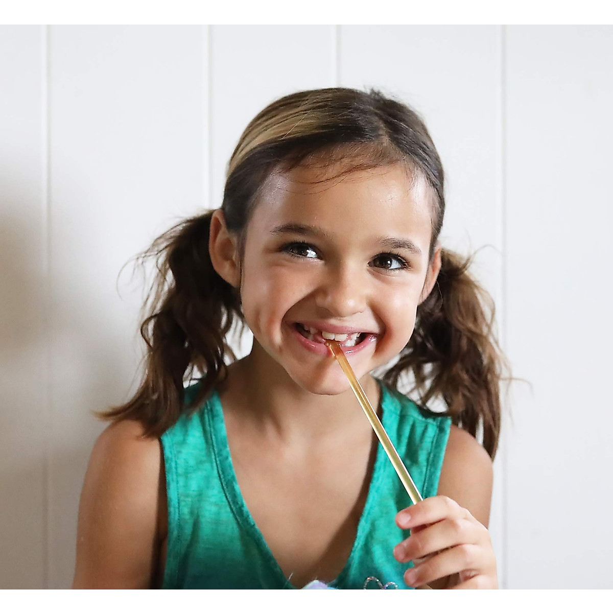 Honey Acres' Raw Unfiltered Honey Straws - USA Honey Sticks (Clover, 50 Count)