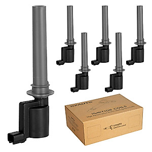 Ignition Coil Pack Set of 6 Compatible with 3.0 V6 2001 2002 2003 2004 2005 2006 2007 2008 Ford Escape, Ford Five Hundred 500, Freestyles, Taurus, Mazda Tribute, Mercury Mariner Montego Sable, DG500