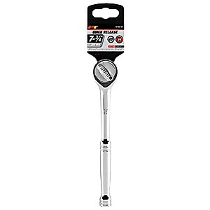 Performance Tool W38107 3/8-Inch Drive Quick Release Round Head Ratchet