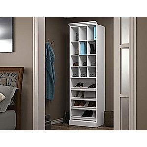 Bestar Versatile 25” Closet Organizer in White