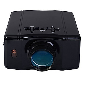 Safstar 2000 Lumens Mini Multimedia Portable Projector HD 1080P LCD LED Video Game Home Cinema Theater Movie Projector