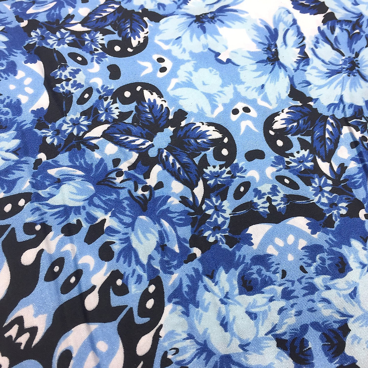 YOUR SMILE Silk Like Scarf Women's Fashion Pattern Large Square Satin Headscarf Head Dress (206)