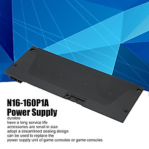 Hilitand N16‑160P1A Power Supply Internal Replacement with Power Cord for PS4 Slim(for CUH-21XX CUH-2115)(Black-US)