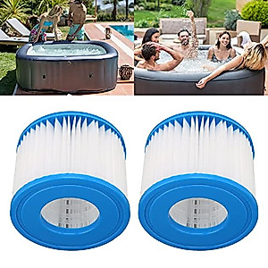 RvSky Garden kit 2pcs Children Swimming Pool Filter Spa Filter Replacement Cartridge Swimming Pool Accessories