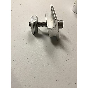 Solar Panel Mounting Brackets-Mid Clamp fits 1 1/4 inch to 1 7/8 Framed Panel-Pack of 12