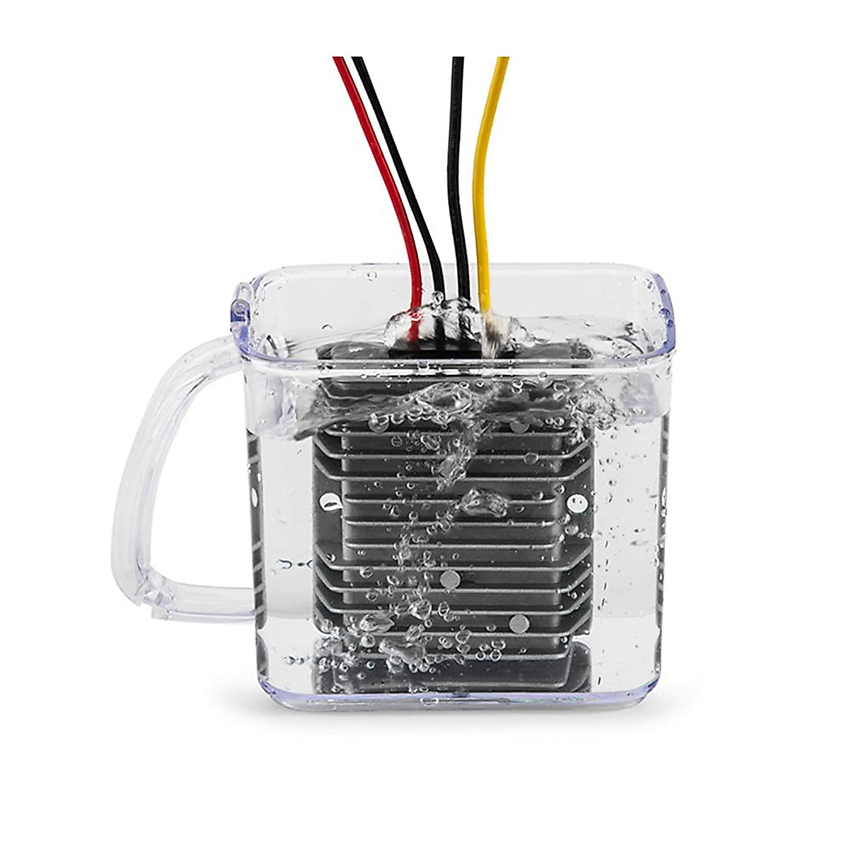 QEBIDUM 12V to 24V Converter, 10A 240W DC to DC Boost Converter Non-Isolated Step Up Voltage Regulator Power Supply Waterproof Converter Module Transformer for Golf Cart Club Car