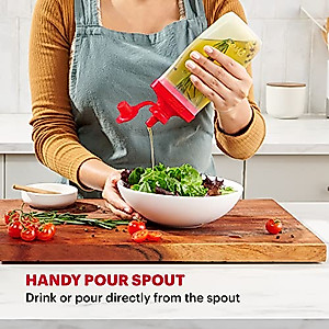 Pyrex Platinum Silicone Food Grade Reusable Pouch with Easy Pour Spout for Kids and Babies, Bundle 2-Pack, Eco-Friendly, Freezer, Dishwasher, and Microwave Safe