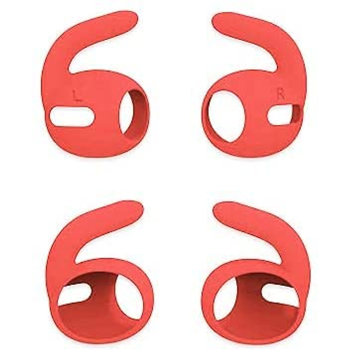 ALXCD Sport Eartips Hook Compatible with AirPods 3 Earbuds 3rd Gen 2021, Anti Slip Anti Lost Silicone Earbuds Covers Ear Hook Tips Earhooks, Compatible with AirPods 3, 7 Pairs 7 Colors