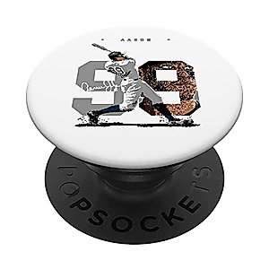 Aaron Judge Number Portrait Baj New York MLBPA PopSockets Swappable PopGrip