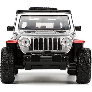 Jada Toys Marvel 1:32 2020 Jeep Gladiator Die-cast Car with X-Men Colossus Figure, Toys for Kids and Adults