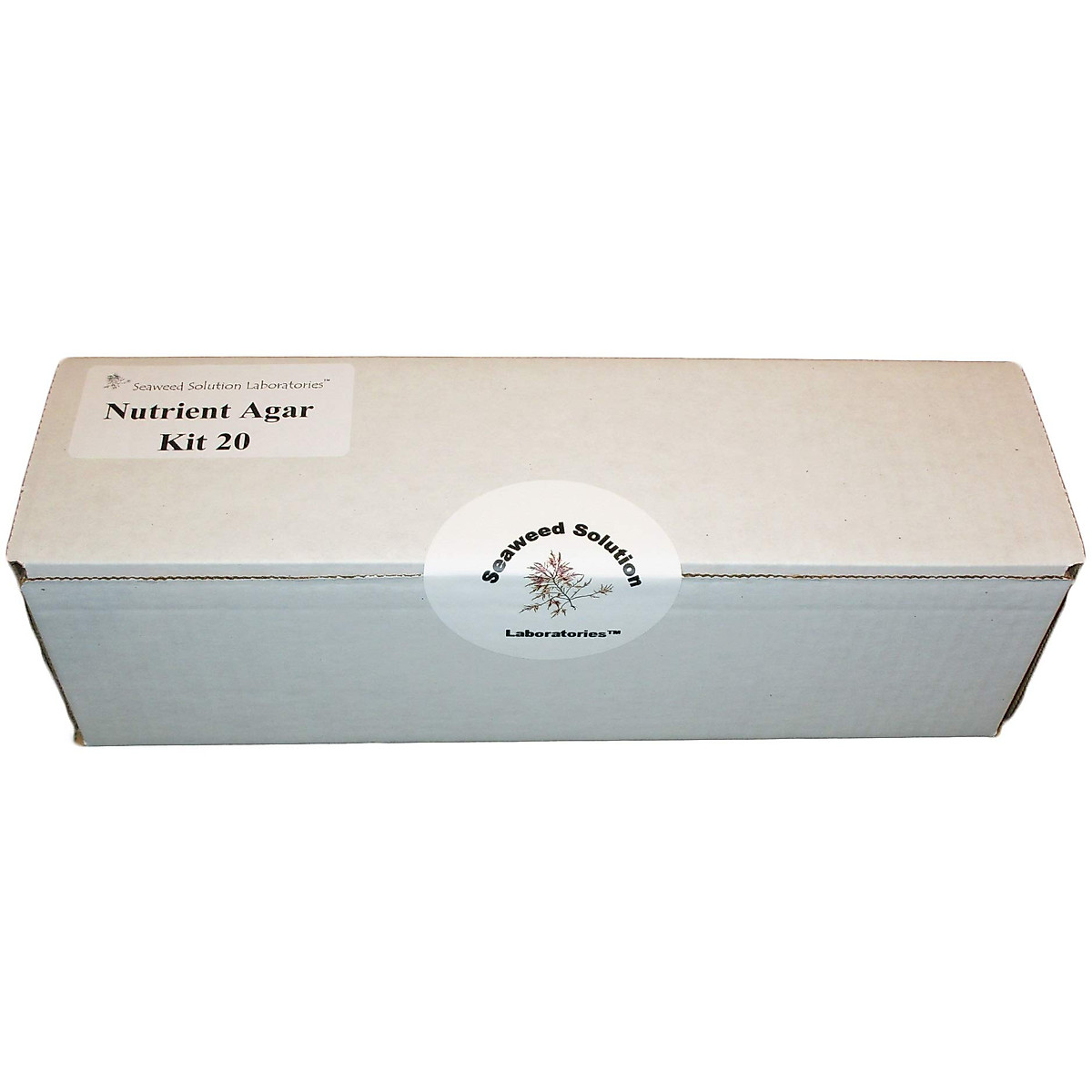 Nutrient Agar Kit, Includes 20 Sterile Petri Dishes with Lids & 20 Sterile Cotton Swabs