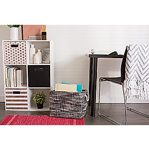 DII Rustic Farmhouse Throw Blanket with Decorative Tassles, Use for Chair, Couch, Bed, Picnic, Camping, Beach, & Just Staying Cozy at Home (50 x 60), Large Chevron Gray