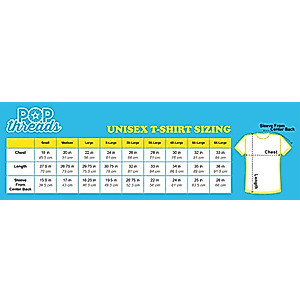 Pop Threads Domo Towering Pixel Cute Funny Domo Kun Graphic Tee T-Shirt for Men Black S