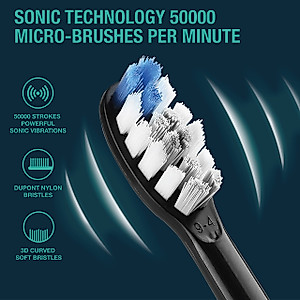 Vekkia Kids Electric Toothbrush and Adult Toothbrush Purchase Together Save 10%