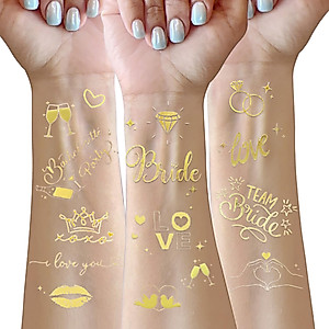 Chug Buddy Bachelorette Party Decorations Pack - Bride Sash, Bride to Be Banner, Tattoos, Confetti & Photo Booth Props - Bachelorette Party Supplies & Accessories