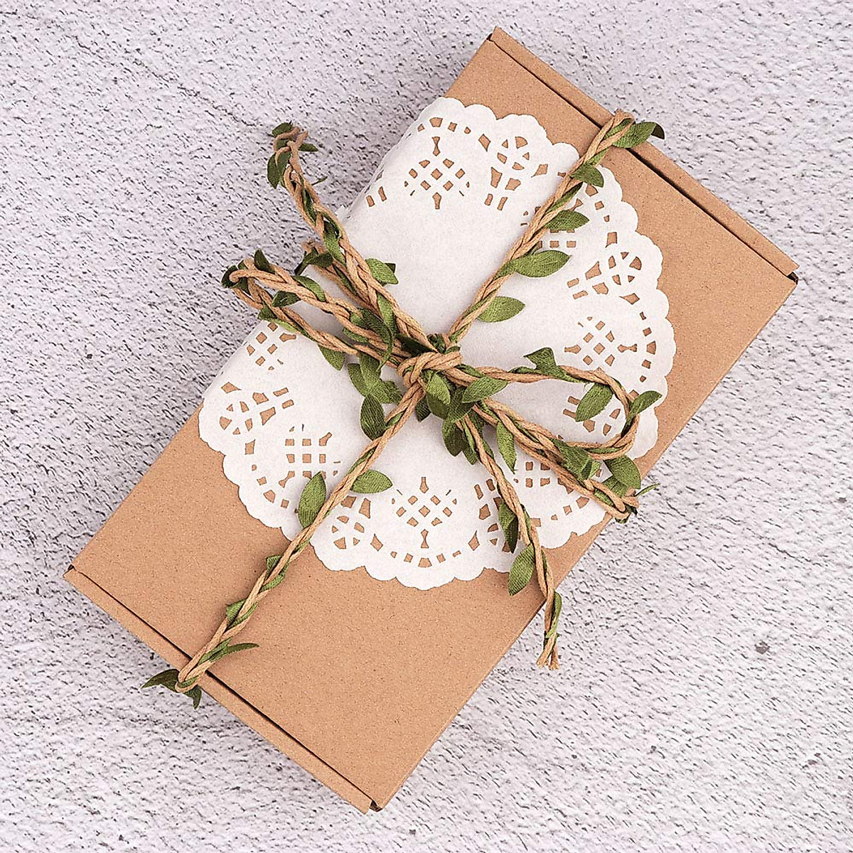 Jute Twine, NOGAMOGA 66 Feet Artificial Vine, Foliage Leaf Plant Garland for DIY Crafts, Wedding Decoration, Home, Garden Artworks and Crafts