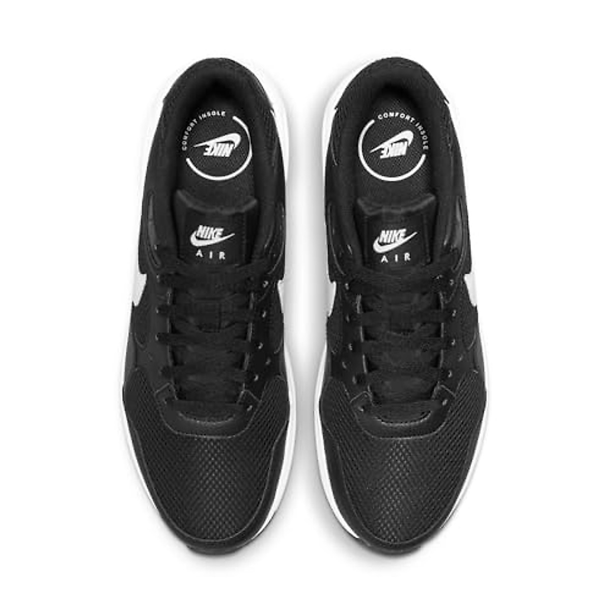 NIKE Men's Gymnastics Shoes Sneaker, Black White Black, 10.5