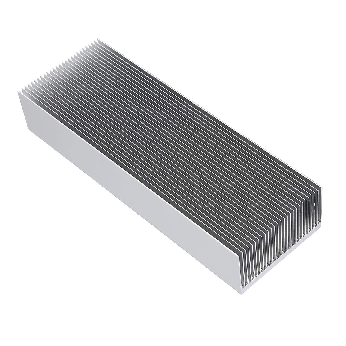 Awxlumv Large Aluminum Heatsink 5.9" x2.71" x 1.41" / 150x69x36mm High Power Heat Sink Diffusion Cooling Cooler 27 Fin Radiator for Led Amplifier Transistor Semiconductor PC Computer PCB IC Module