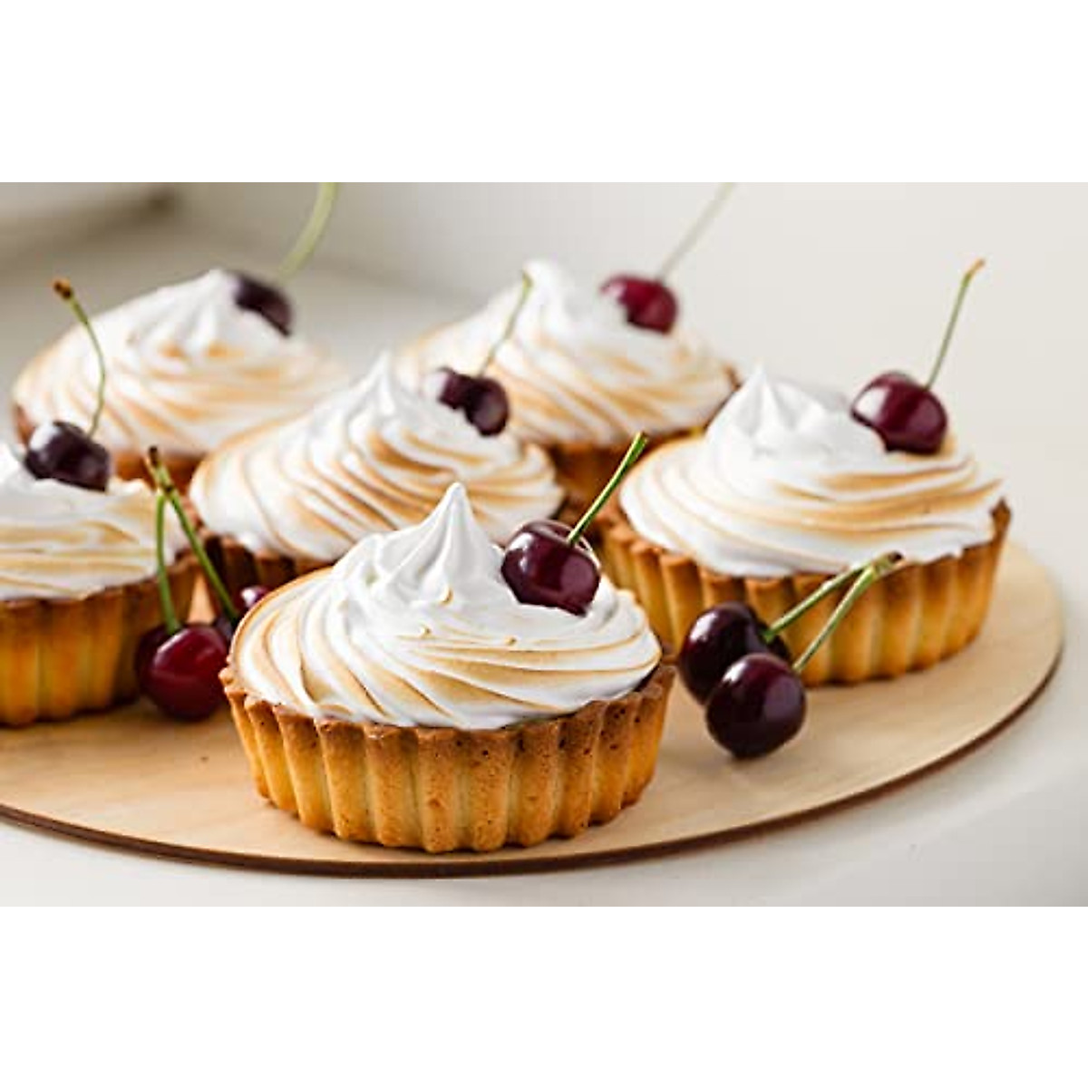 Bakerpan Silicone 2 3/4 Inch Round Tart Mold, Mini Cakes, Desserts, 6 Cavities Pan - Set of 2