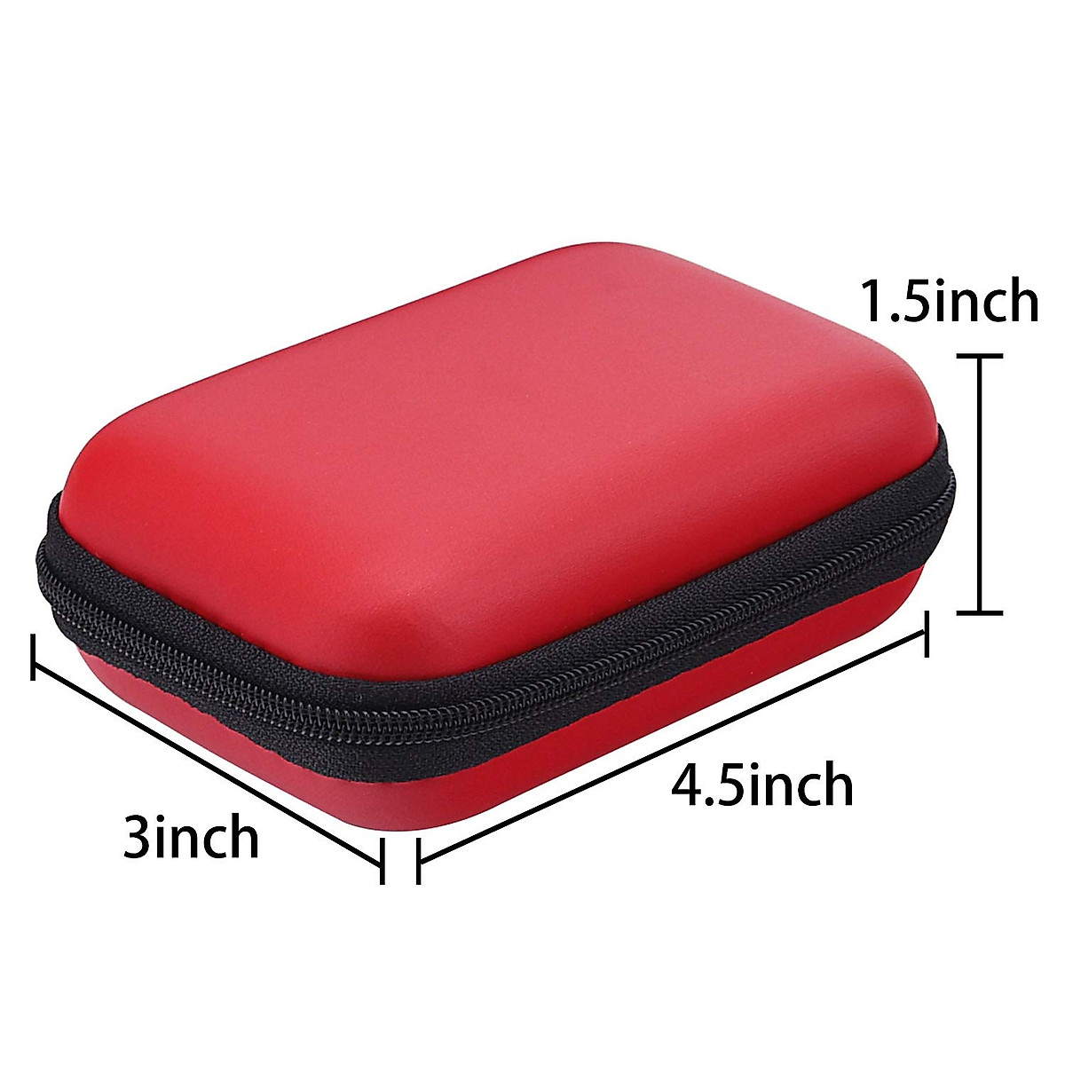 Sunmns Headphone Case Earphone SD TF Card USB Flash Disk Storage Cases Bag, 6 Pieces