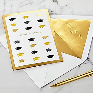 Hallmark Signature Paper Wonder Class of 2020 Pop Up Graduation Card (Hats Off)