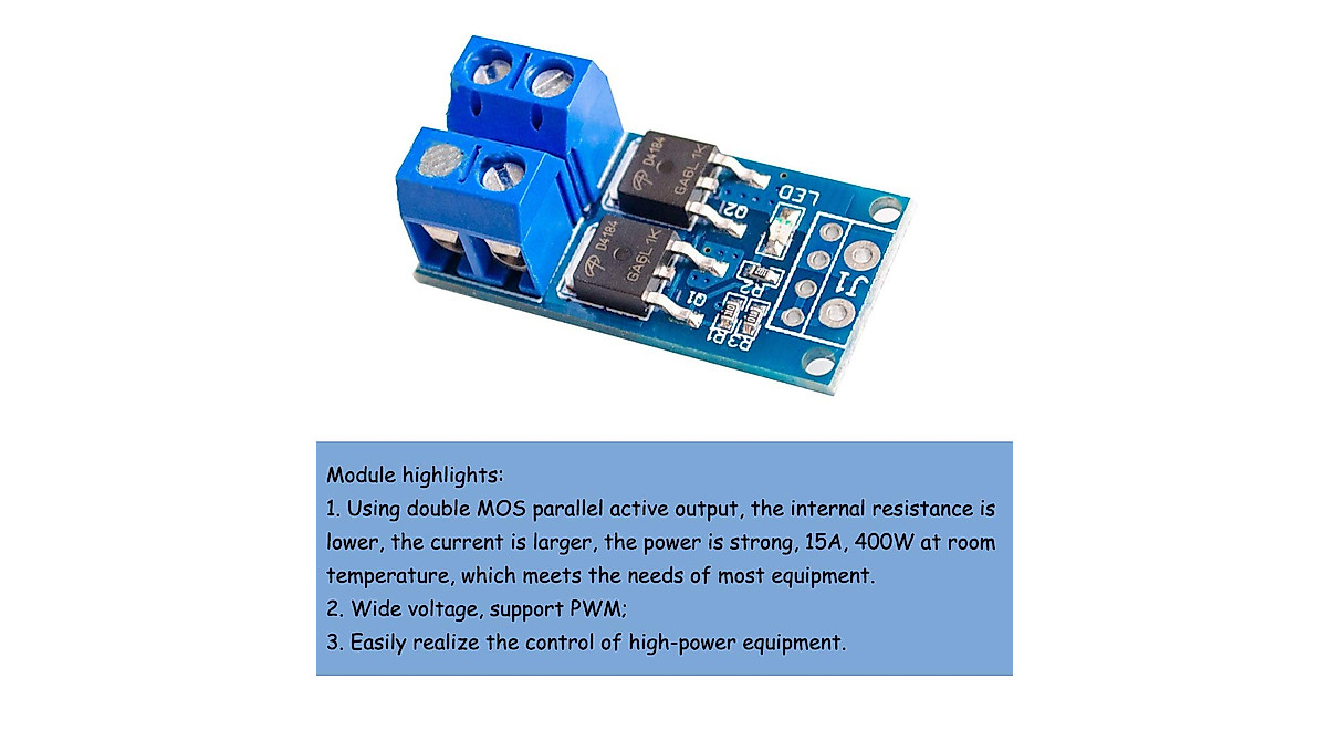 Comimark 6Pcs MOS FET Trigger Switch – High Power Control