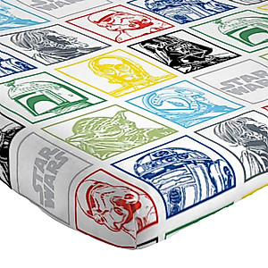 Jay Franco - JF27246EPCD Star Wars Classic Grid 4 Piece Full Sheet Set