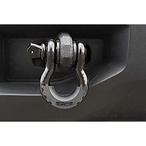 Rough Country Tow Hook Shackle Mounts for 2007-2013 Chevy/GMC 1500 - RS148 , Black