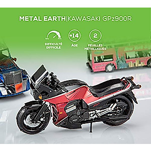 Metal Earth Premium Series Kawasaki Ninja GPz900R 3D Metal Model Kit Fascinations