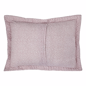 Laura Ashley - King Quilt Set, Reversible Cotton Bedding with Matching Shams, Lightweight Home Decor for All Seasons (Lidia Pink, King)