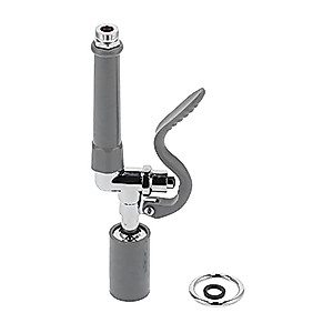 Commercial Faucet Sprayer Assembly, Sink Sprayer, High Pressure Rinse Faucet Spray Head Accessory Gray