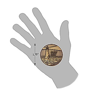 Let Your Light Shine Christian Challenge Coin, Pass Along Pocket Token of Encouragement, Handout for Bible Study, Antique Gold Plated Matthew 5:16 Gift