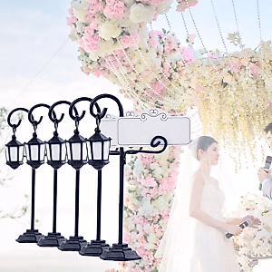 BESTOYARD 18 Pcs Wedding Seat Holder Wedding Place Holder Wedding Seat Decor Place Holder Lamp Desktop Decorate