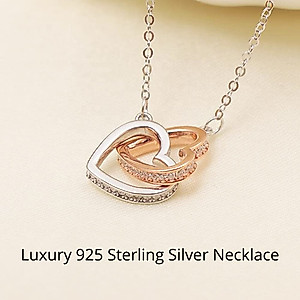 LOTUS-A Daughter Gift From Mom - Sterling Silver Daughter Gifts Necklace Birthday Gifts For Daughter Beautiful Gifts For Daughters From Mothers Daughter Necklaces From Mom