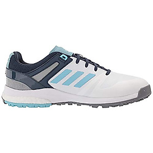 Adidas Women's Golf Shoe, White/Hazy Sky/Crew Navy, 6
