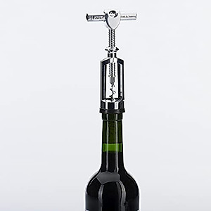 Monopol Corkscrew And Wine Opener With Cork Remover, Silver
