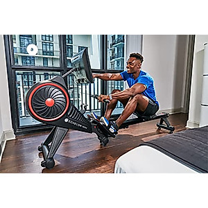 Echelon Row S, + 30-Day Free Echelon Membership, 22in Screen, Indoor Rowing Machine, Rower for Home Gym, Live and On-Demand Classes, Total Body Workout, Low Impact, (Renewed Premium)